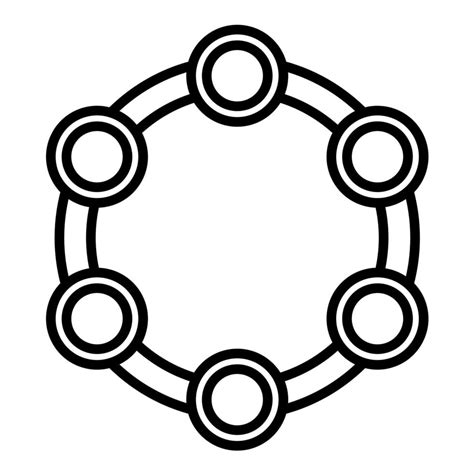 Text Cycle Line Icon Vector Art At Vecteezy