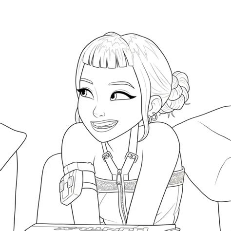 Coloriage Zoey Kpop Demon Hunters 14 Pages à Imprimer Et En Ligne
