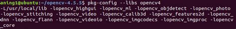 ubantu18 04安装opencv4 5 5库 知乎
