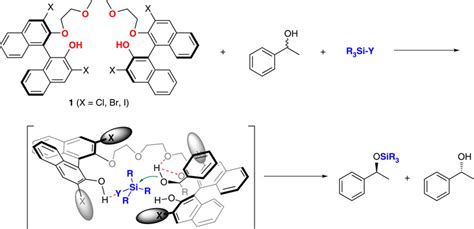 Proposed Catalytic Enantioselective Silylation Of Racemic Alcohols The Download Scientific