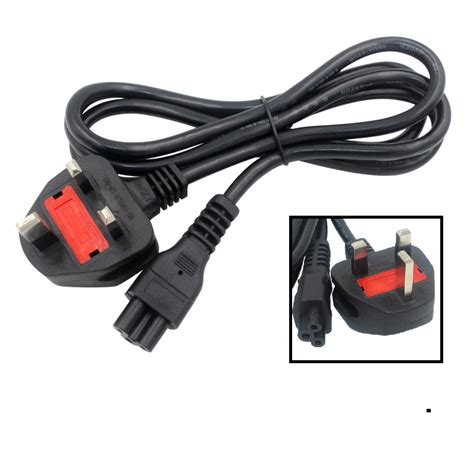 Power Cord Cable Prong 1 5M 3 Pin With 13A Fuse