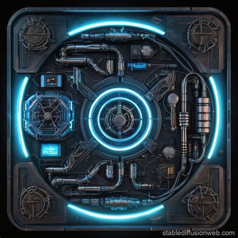 Sci Fi Power Generator Stable Diffusion Online