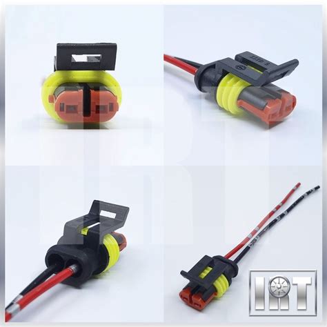 H1 Bulb Socket Exora Waja Headlamp Adapter Lampu Soket Kereta Proton Foglamp Holder Satria Neo