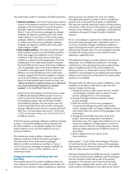 Managing The Life Cycle Of A Suiteadvanced Ui Installation Pdf
