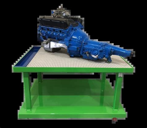 Engine Strip Down Bench Green Car Depollution