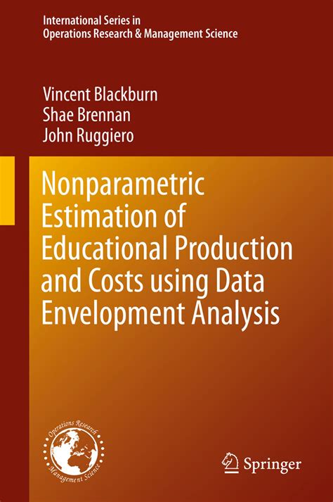 Nonparametric Estimation Of Educational Production And Costs Using Data Envelopment Analysis