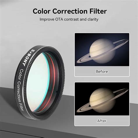 Sv231 Fringe Killer Color Correction Filter 1 25 2inch For Lunar And