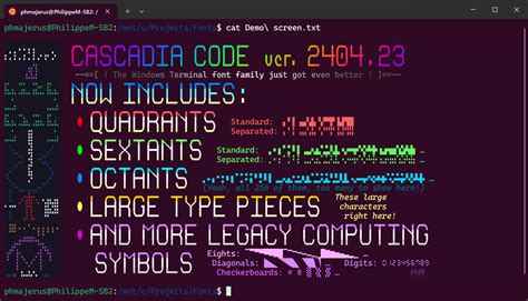 Cascadia Code Windows Command Line