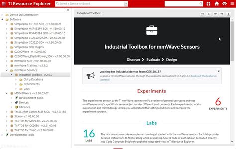 AWR1642 Mmwave Training 1 6 2 Fails To Download Sensors Forum Sensors TI E2E Support Forums