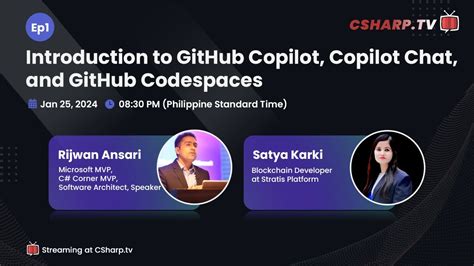 introduction to github copilot copilot chat and github codespaces ep 1 youtube