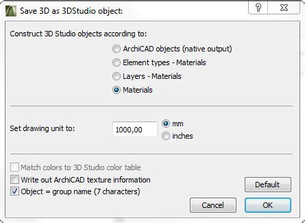 Export To Ds Max Graphisoft Community