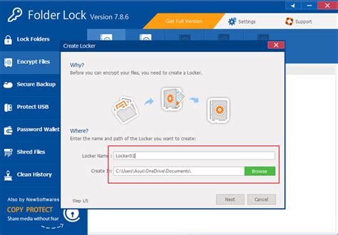 Software Folder Lock Windows Dirga Satya