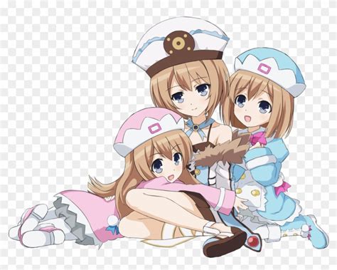 Image Hyperdimension Neptunia Blanc Rom And Ram Hd Png Download