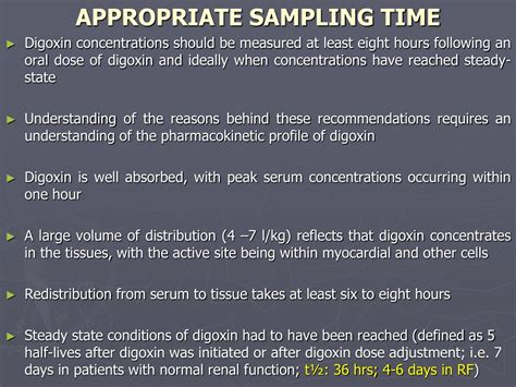 Ppt Tdm Of Digoxin Powerpoint Presentation Free Download Id8771277