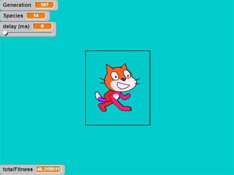 Creating The Scratch Cat W Genetic Algorithm