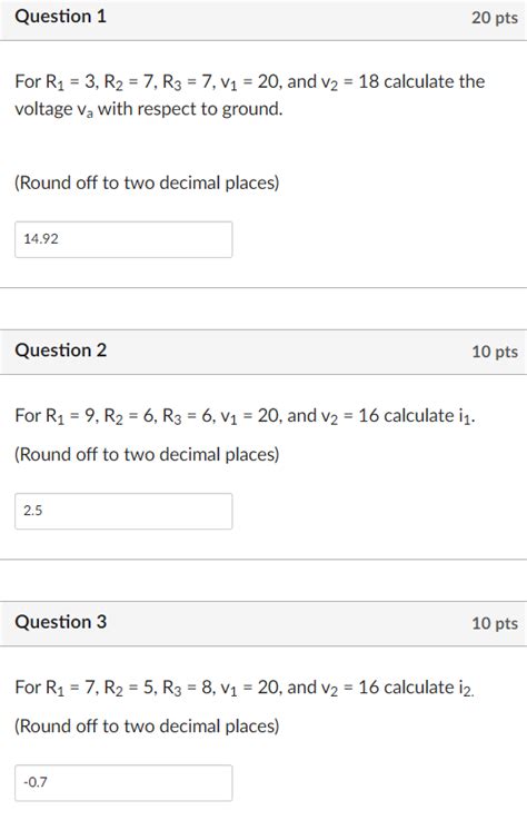 [solved] question 1 2d pts for r1 3 r2 r3 v1 20 and