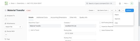 Clarification Regarding Workflow ERPNext Frappe Forum
