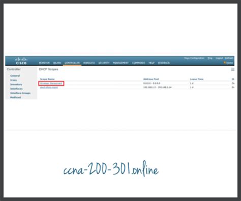 Configure A Wpa2 Enterprise Wlan On The Wlc Ccna 200 301