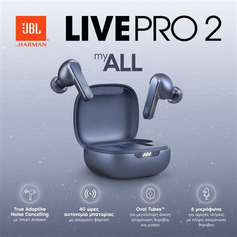 Τα νέα TWS ακουστικά JBL LIVE PRO τα έχουν όλα