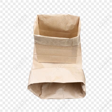 두 개의 열린 식품 포장 크래프트 종이 봉투견목베개 Png 일러스트 무료 다운로드 Lovepik