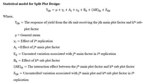 Split Plot Design Basic Concept Randomization Anova Solved Example