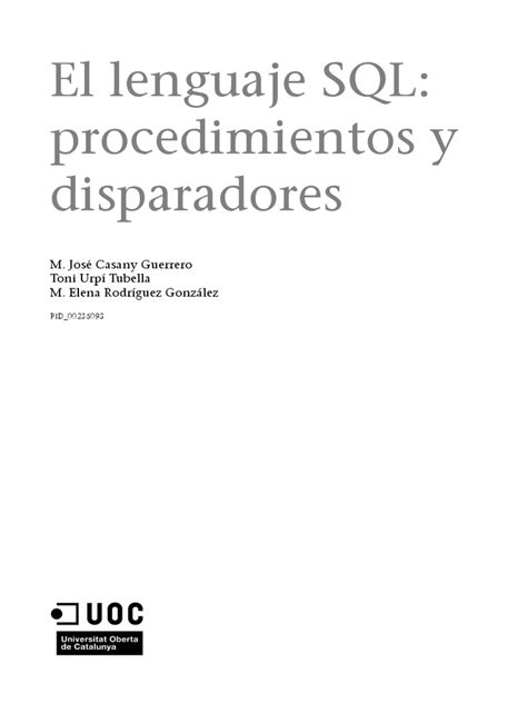 bases de datos para data warehouse modulo 3 el lenguaje sql