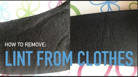 Remove Lint From Clothes Remove Lint From Clothes Clothing Hacks Remove Lint