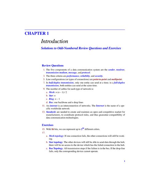 Solution Manual For Data Communications And Networking By Behrouz Forouzan CHAPTER Studocu