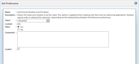 Windchill Preferences For Naming And Numbering Autodesk Inventor