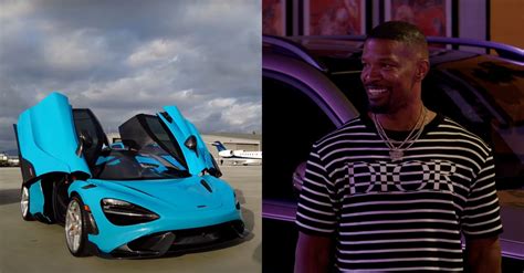 Watch Jamie Foxx Visit Celebrity Supercar Dealerships In Million