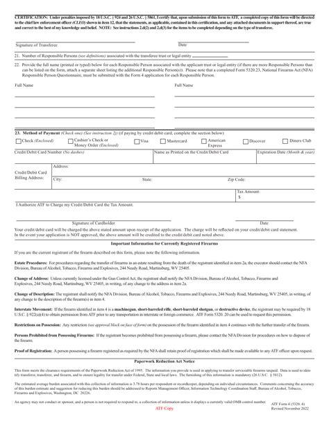 Atf Form 4 53204 Fill Out Sign Online And Download Fillable Pdf