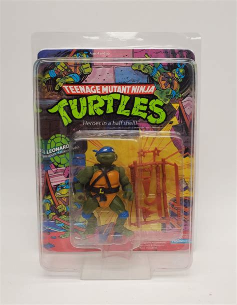 Playmates 1988 Tmnt Leonardo Action Figure 10 Back