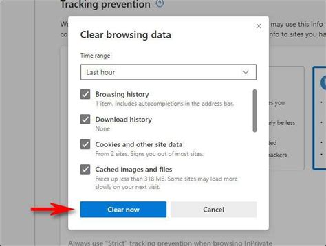 how to clear edge browsing data with a keyboard shortcut thefastcode