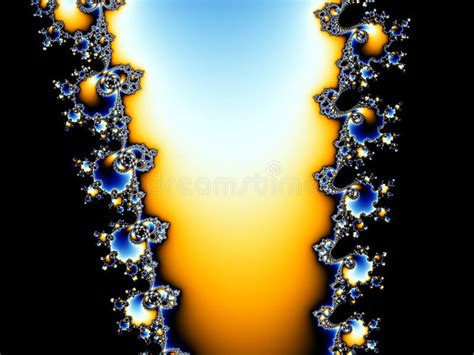 Fractal Computer Generated Image Of Abstract Mathematical Structure