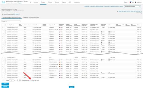 Increase The Number Of Events Displayed In Cisco FMC Analysis Pages