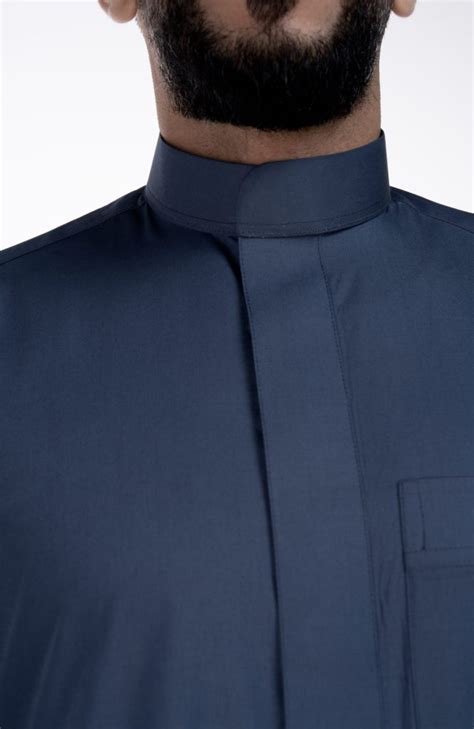 ثوب صيفي رمادي مزرق شبابي Alshiaka Store