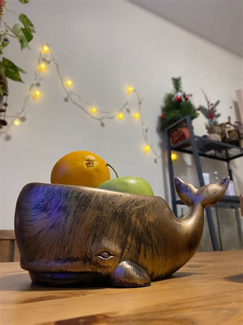 Декоративная подставка для мелочей "Кит" - I AM ART