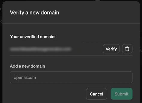 domain verification issue in gpt builder profile gpt builders
