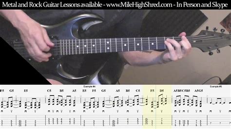 Nine 32 Polyrhythm Examples Guitar Lesson Preview Youtube