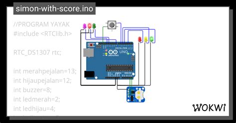 Simon With O Copy Copy Copy Wokwi Esp32 Stm32 Arduino Simulator