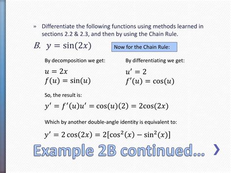 PPT Section 2 4 The Chain Rule PowerPoint Presentation Free Download ID 3133430