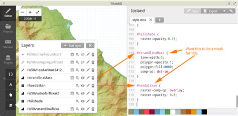 tilemill how to mask layer without losing background geographic