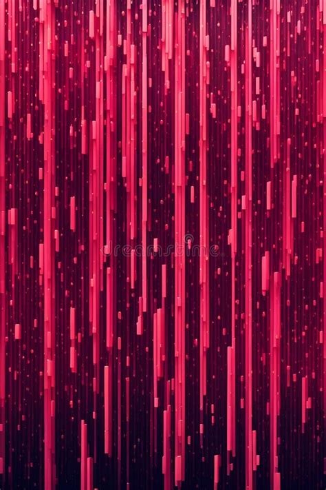 Abstract Animation Of Binary Code Cascading Down Like Digital Rain