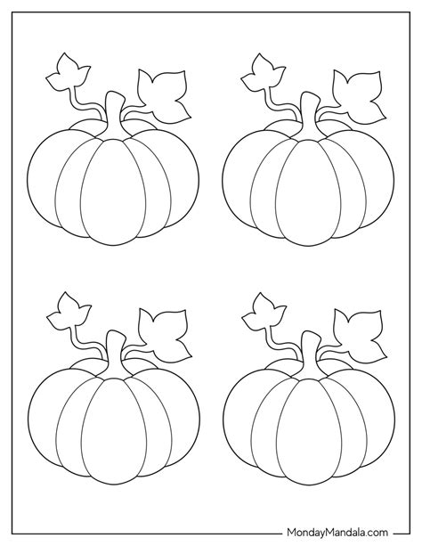 Fall Pumpkin Template