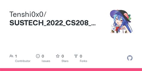 github tenshi0x0 sustech 2022 cs208 lab bytenshi