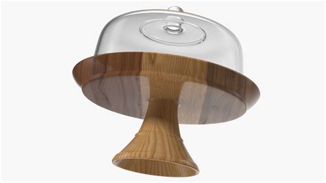 Подставка для Торта Деревянная с Куполом 3D Модель $19 - .3ds .blend ...