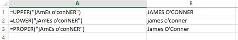 Manipulating And Formatting Text Using Functions In Microsoft Excel