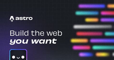 Astro Un Framework Open Source Pour Les Web Components Émerge
