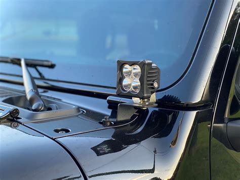 A Pillar Light Mount Kit For Jeep Jljt Motobilt