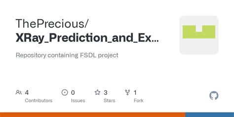GitHub ThePrecious XRay Prediction And Explainability Repository Containing FSDL Project